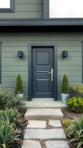 25 Stunning Door Colors That Perfectly Complement a Green House ...