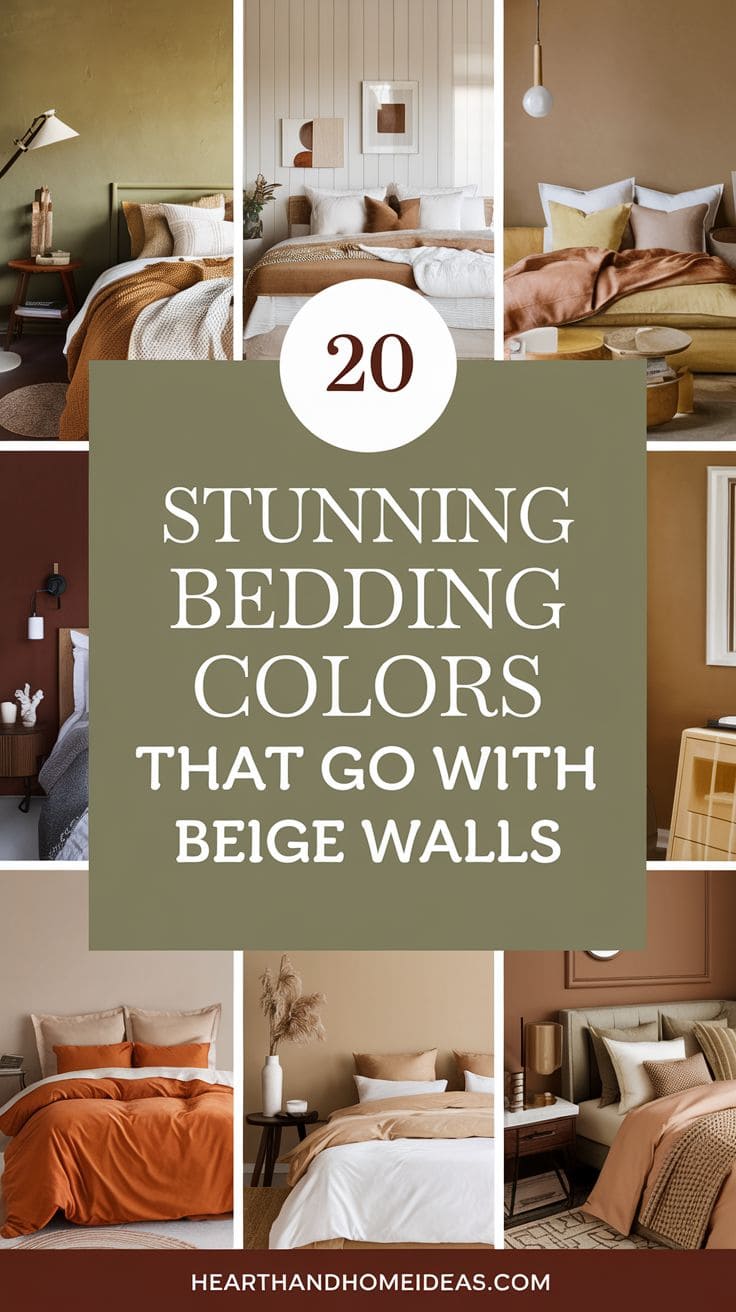20 Stunning Bedding Colors That Perfectly Complement Beige Walls ...